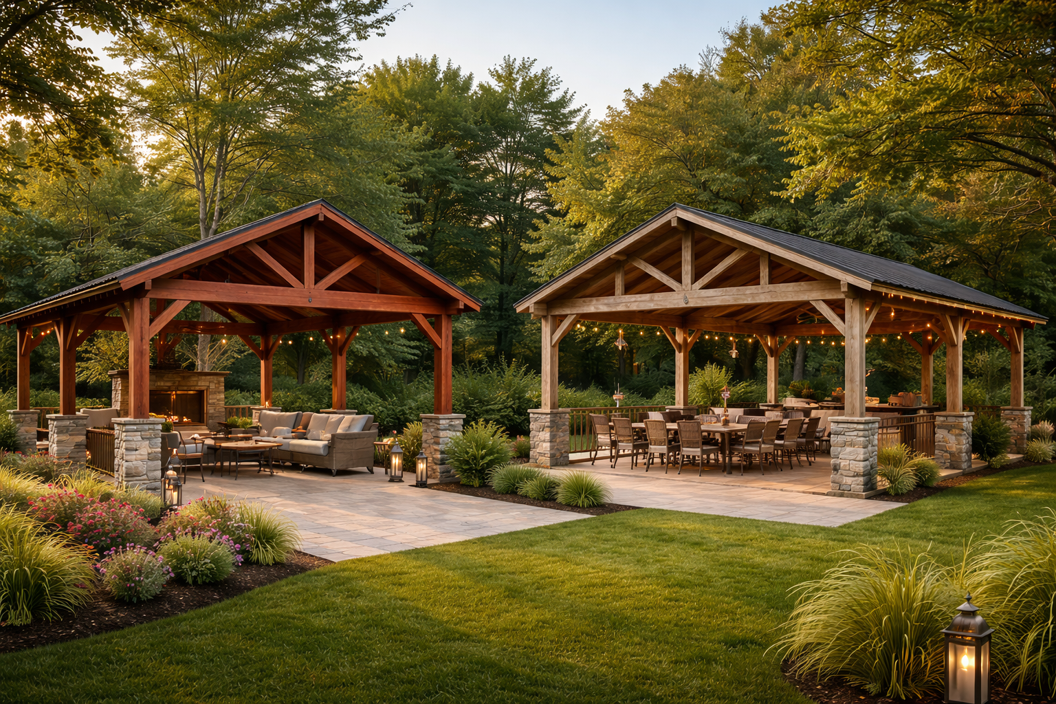 Wood Pavilions